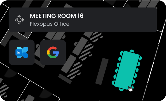 Workplace Management Software für hybride Teams | Flexopus